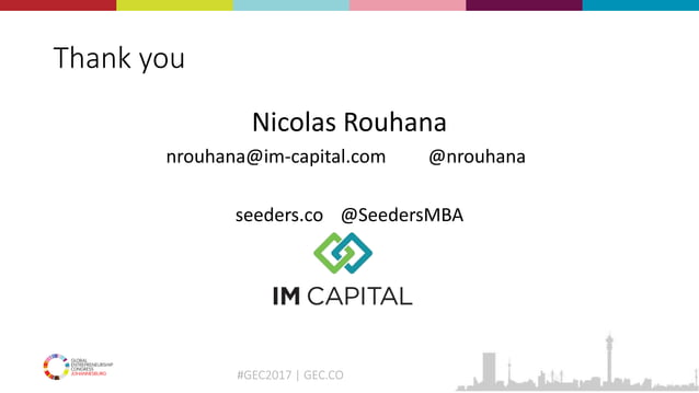 GEC 2017: Nicolas Rouhana | PPT