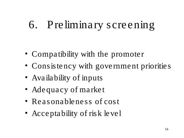 Generation of Project Ideas | PPT | Business Administration | Business