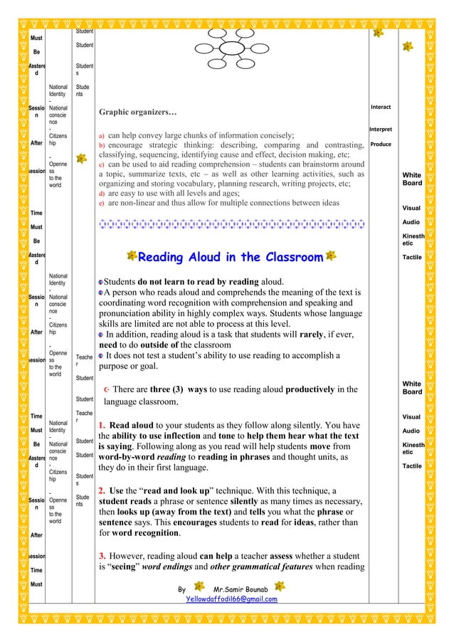 2 generation curriculum & pdp reading lesson plan | PDF