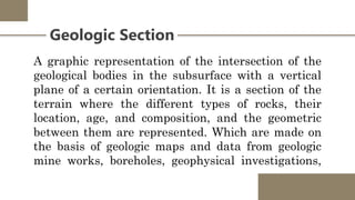Preperation of Geologic Section | PPTX