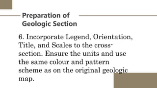 Preperation of Geologic Section | PPTX