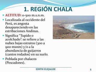LAS 8 REGIONES NATURALES 1 | PPTX
