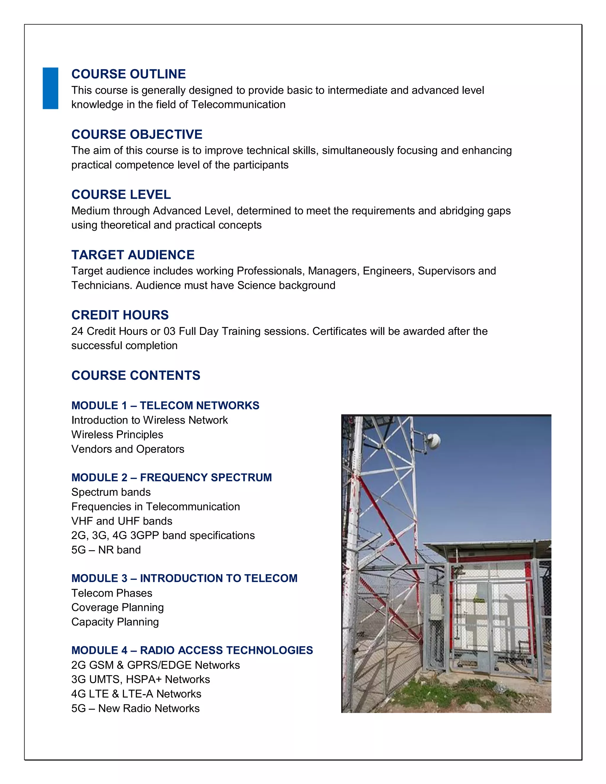 2G GSM, 3G UMTS, 4G LTE Radio Access Network Telecom Training Course | PDF