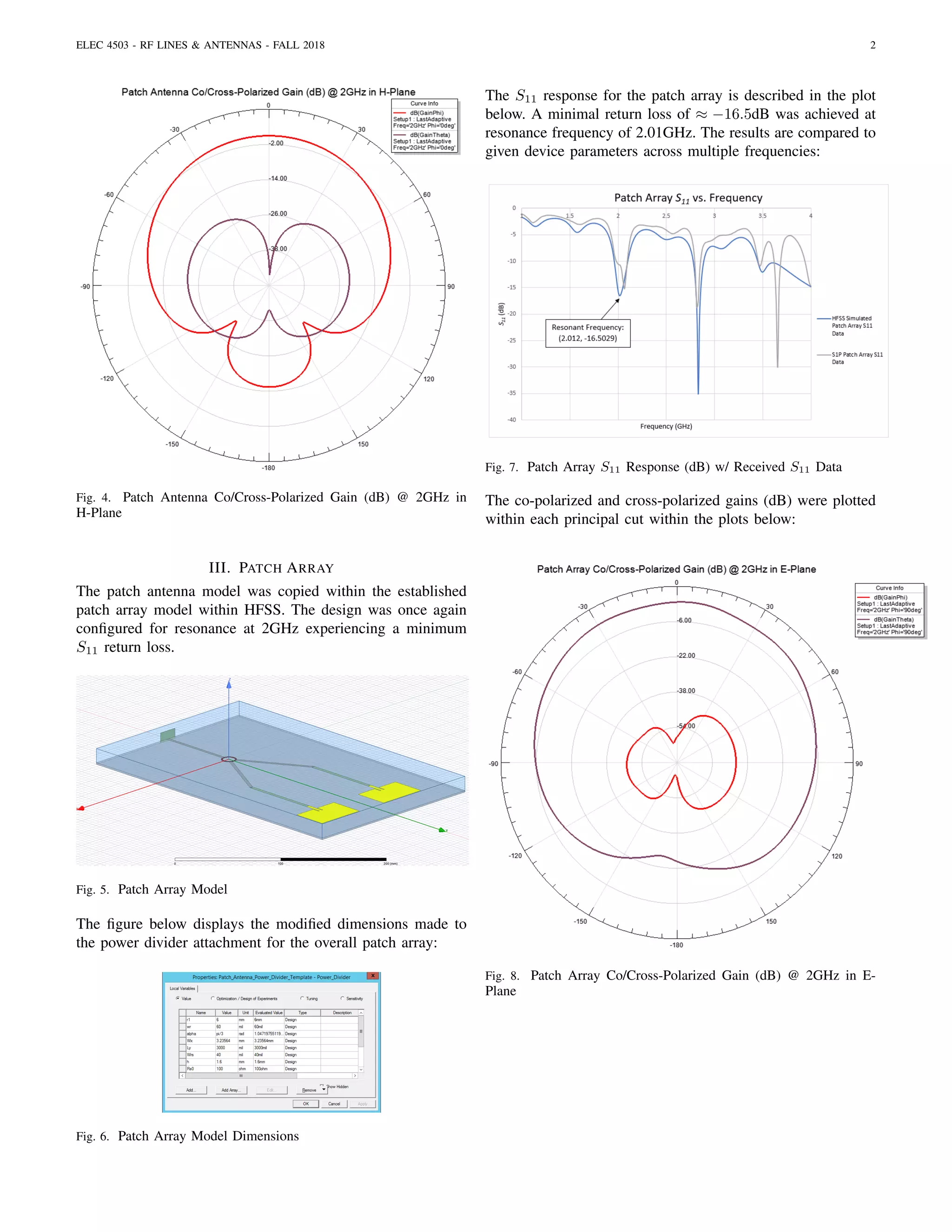 2 GHz Patch Antenna/Array Design | PDF