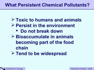 pesticide-persistence | PPT