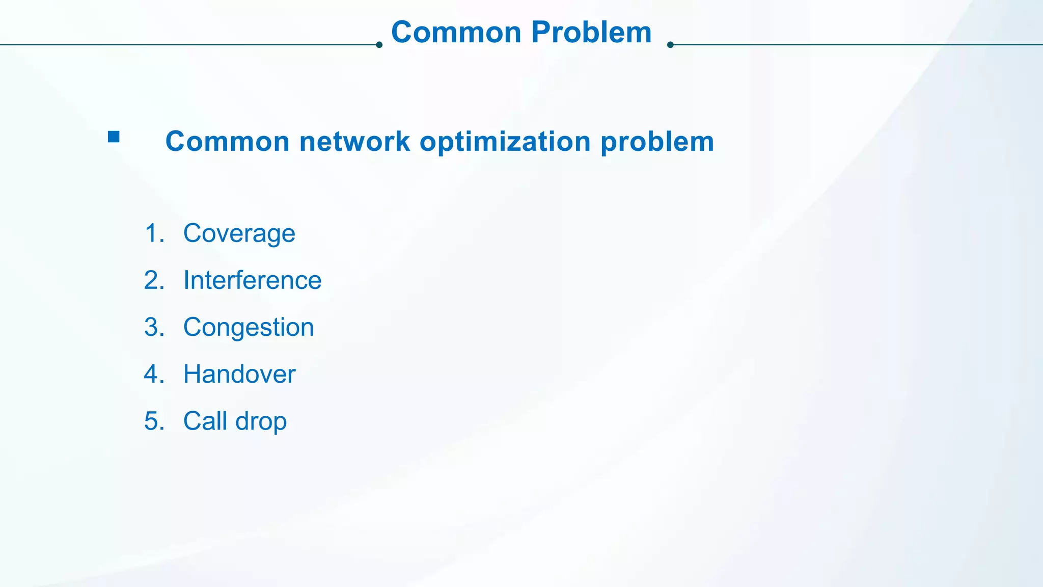 2g Network Optimization Pptx Computer Networking Computing