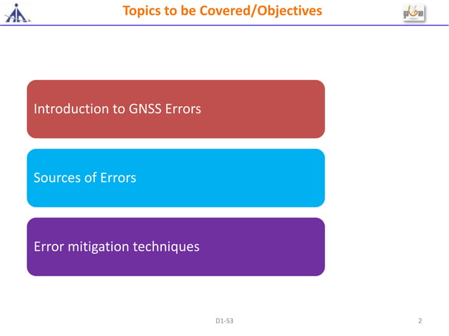 2 Gnss Errorsits Sources And Mitigation Techniques Pptx Computer Networking Computing