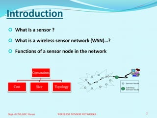 wireless sensor network ppt | PPTX
