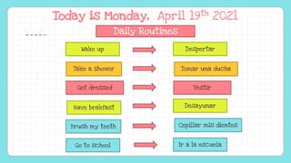 2º GRADE - DAILY ROUTINES.pptx