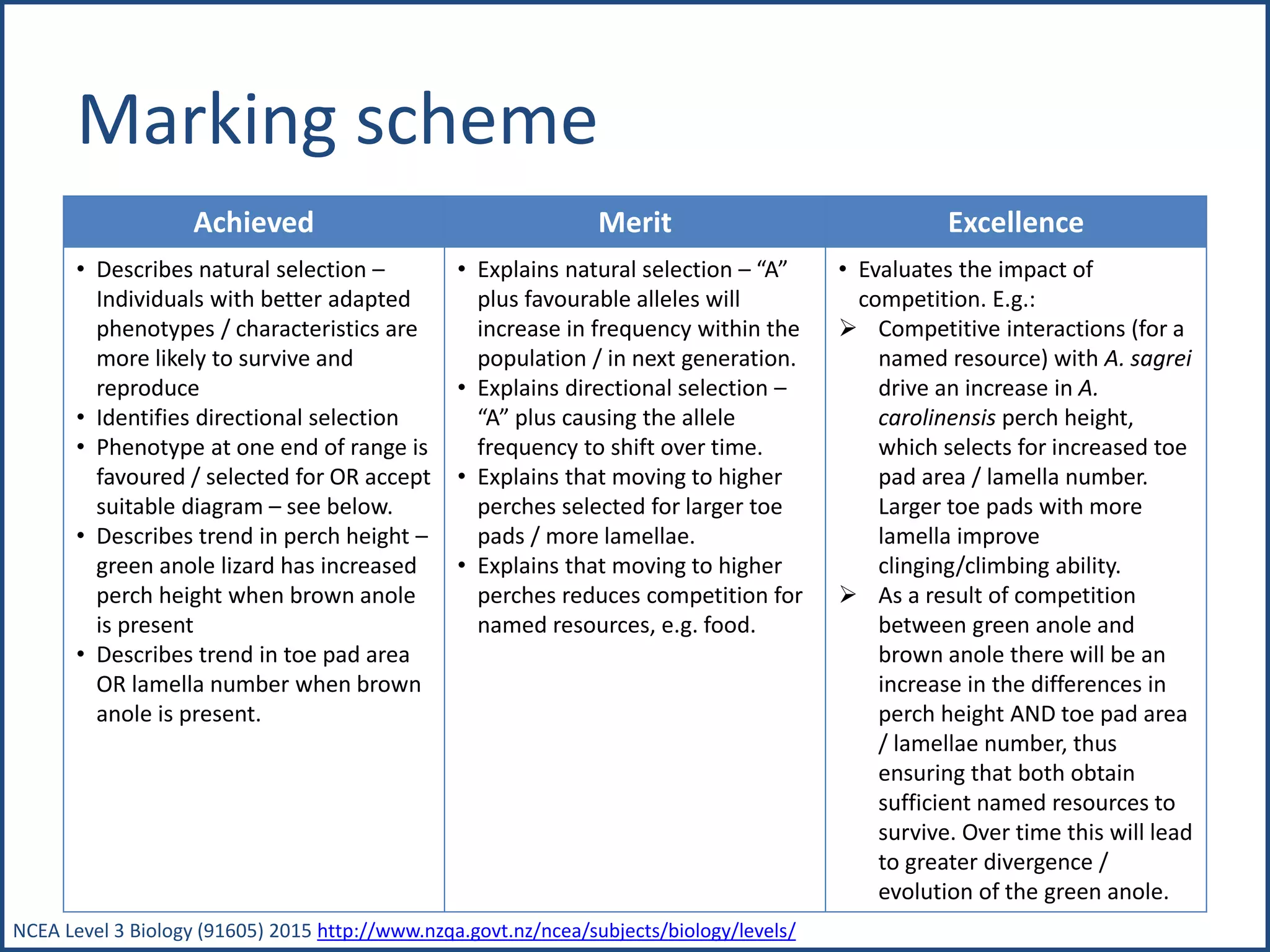 2 Grading criteria and marking schemes Liz Norman ANZCVS 2018 | PPT