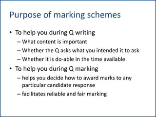 2 Grading criteria and marking schemes Liz Norman ANZCVS 2018 | PPT