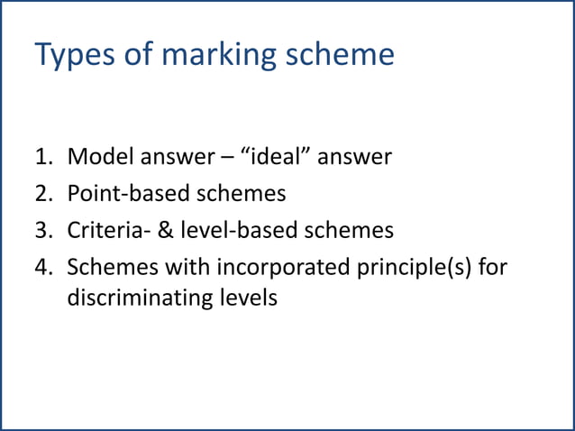 2 Grading criteria and marking schemes Liz Norman ANZCVS 2018 | PPT