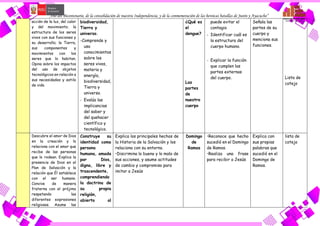 2 GRADO UNIDAD 1 - DE SEGUNDO GRADO DE PRIMARIA | PDF