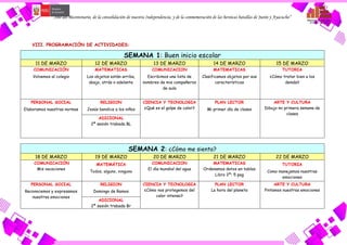 2 GRADO UNIDAD 1 - DE SEGUNDO GRADO DE PRIMARIA | PDF