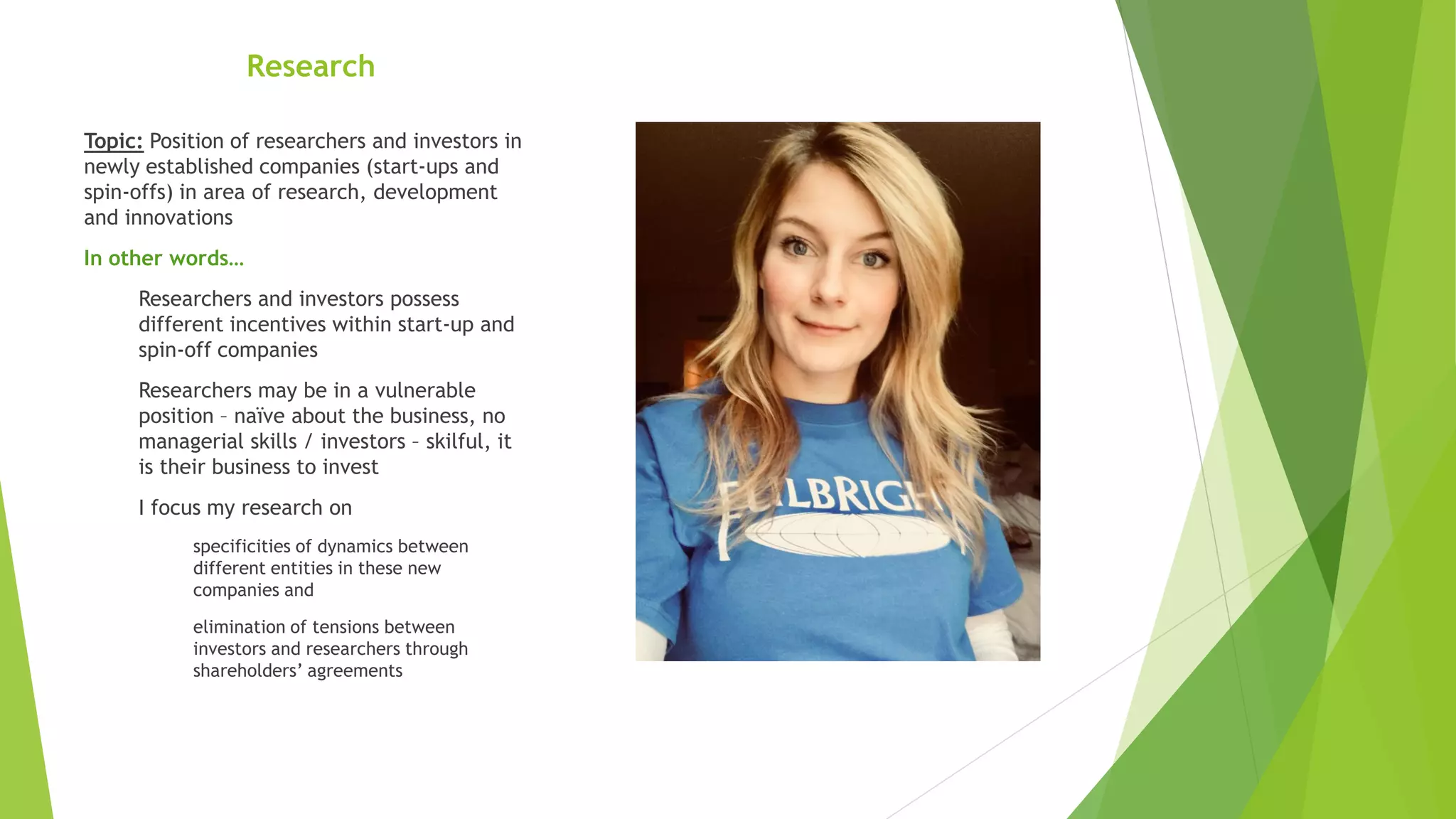 2 gramblickova fulbright presentation | PPT