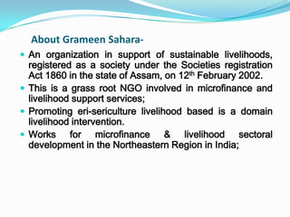 Grameen Sahara | PPTX