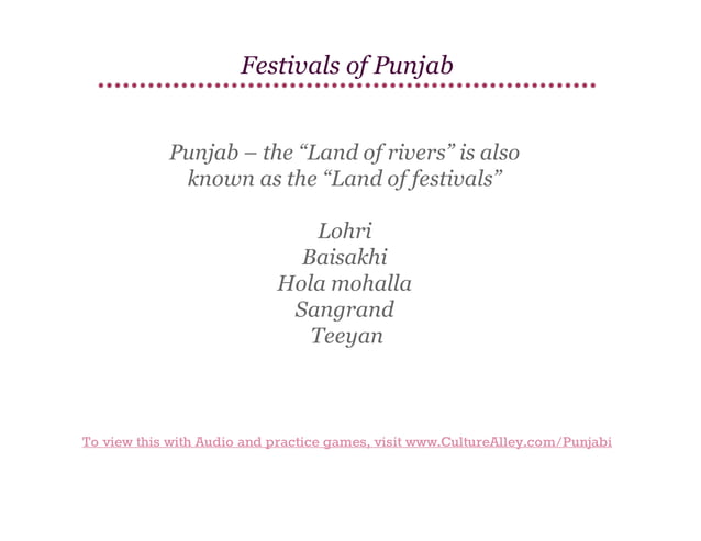 Basic Punjabi | Lesson 2 | Common useful phrases & Grammar | PDF ...