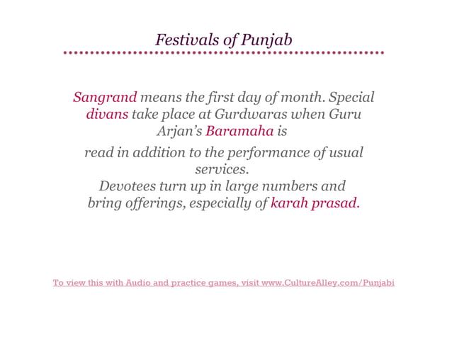 Basic Punjabi | Lesson 2 | Common useful phrases & Grammar | PDF ...