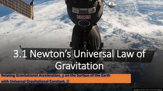 Gravitational acceleration | Gravitation | KSSM Physics F5 | PDF