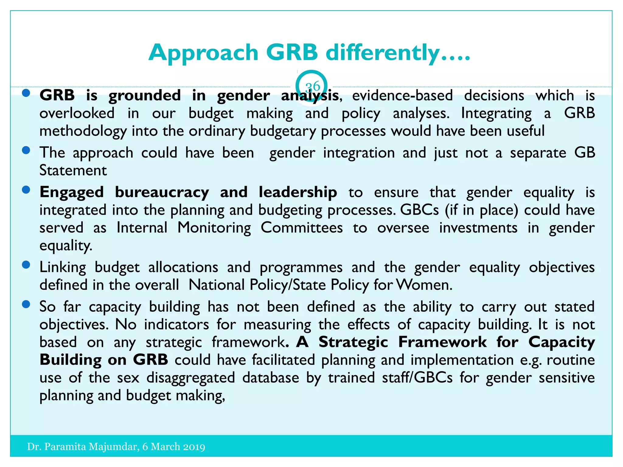 GRB Strategies and Tools | PPT