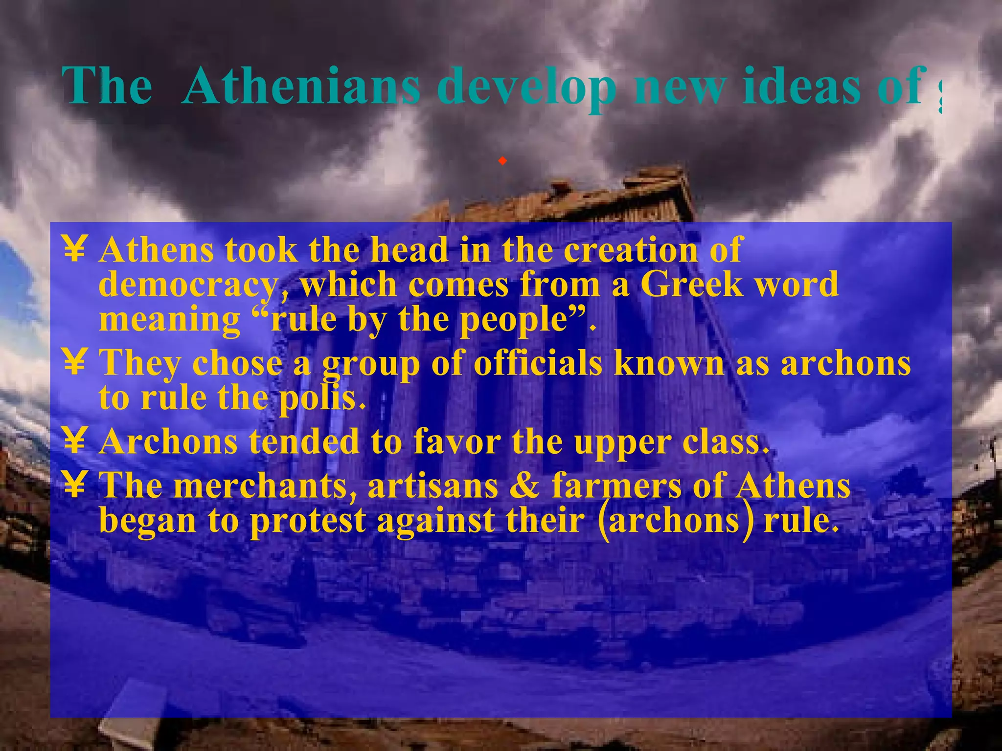 Greek City States Develop | PPT