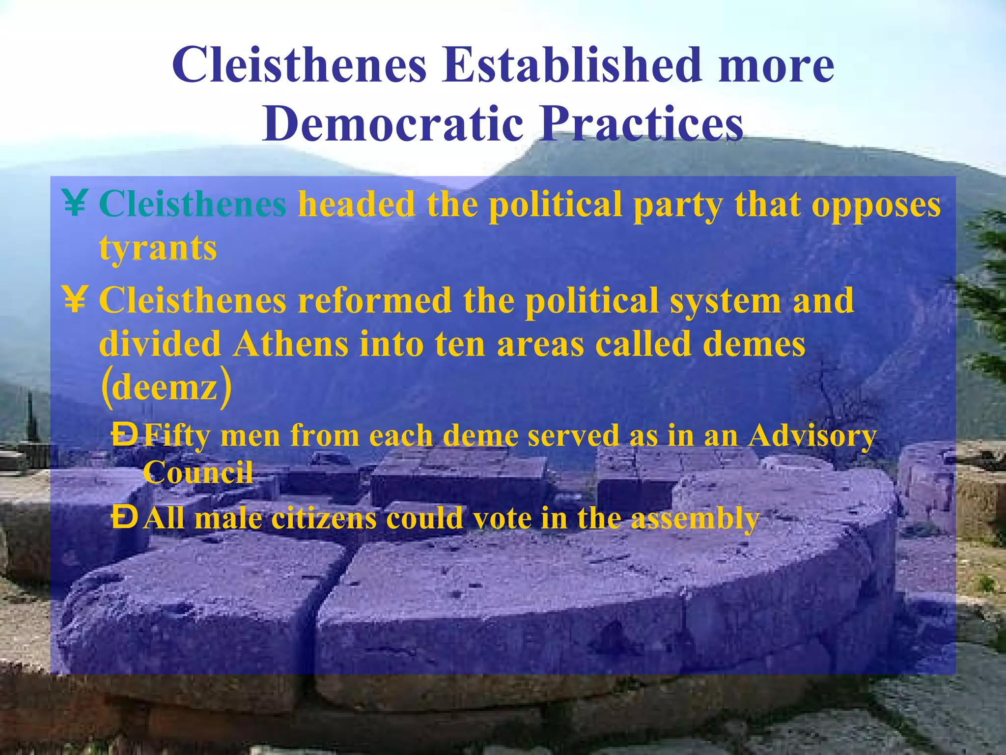 Greek City States Develop | PPT