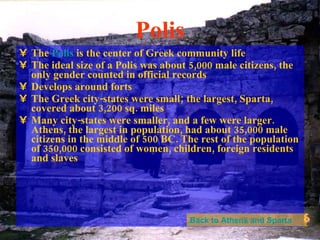 Greek City States Develop | PPT