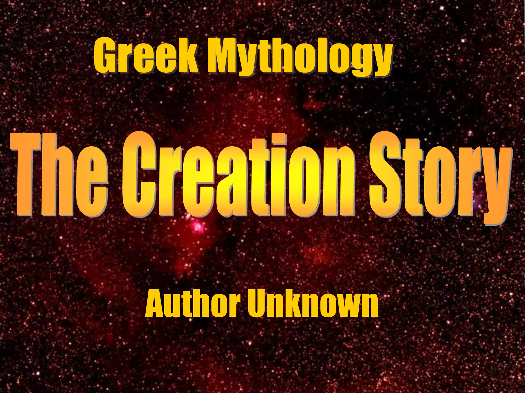 2greekcreationpowerpoint 130506213605-phpapp01 | PPT