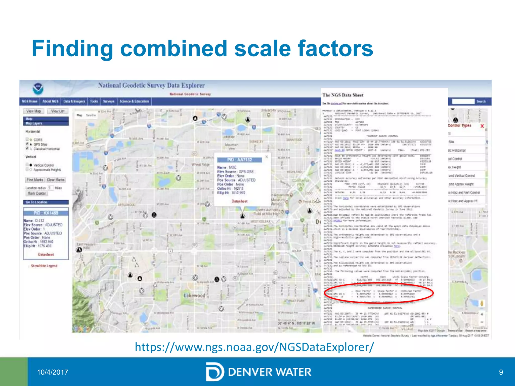 2017 PLSC Track: Grid vs Ground for the GIS Professional | PPT | Free ...