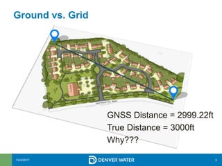 2017 PLSC Track: Grid vs Ground for the GIS Professional | PPTX