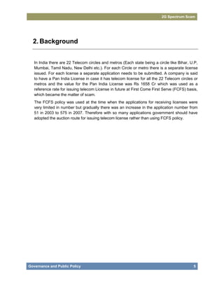2G Spectrum Scam | PDF