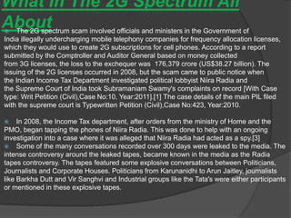 2 g spectrum scam | PPT
