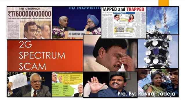 2G spectrum scam | PPTX