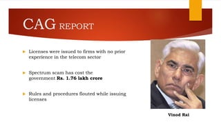 2G spectrum scam | PPTX