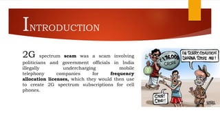 2G spectrum scam | PPTX