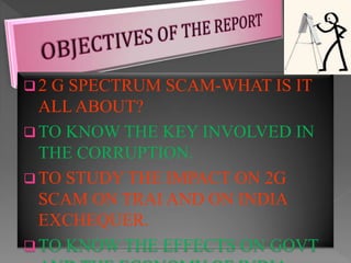 2G spectrum scam | PPTX