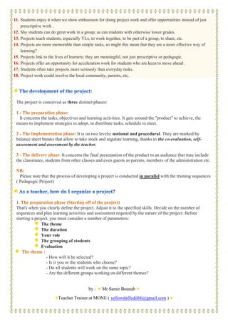 2 g & the projet work | PDF