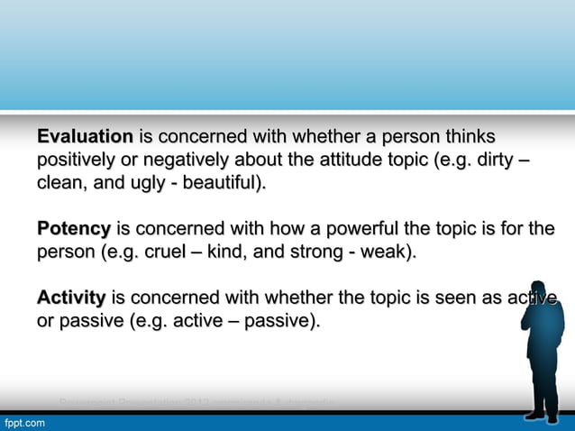 Consumer Behavior (Tripartite Model & Attitude Measurement) | PPT