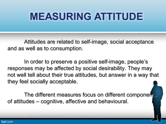 Consumer Behavior (Tripartite Model & Attitude Measurement) | PPT