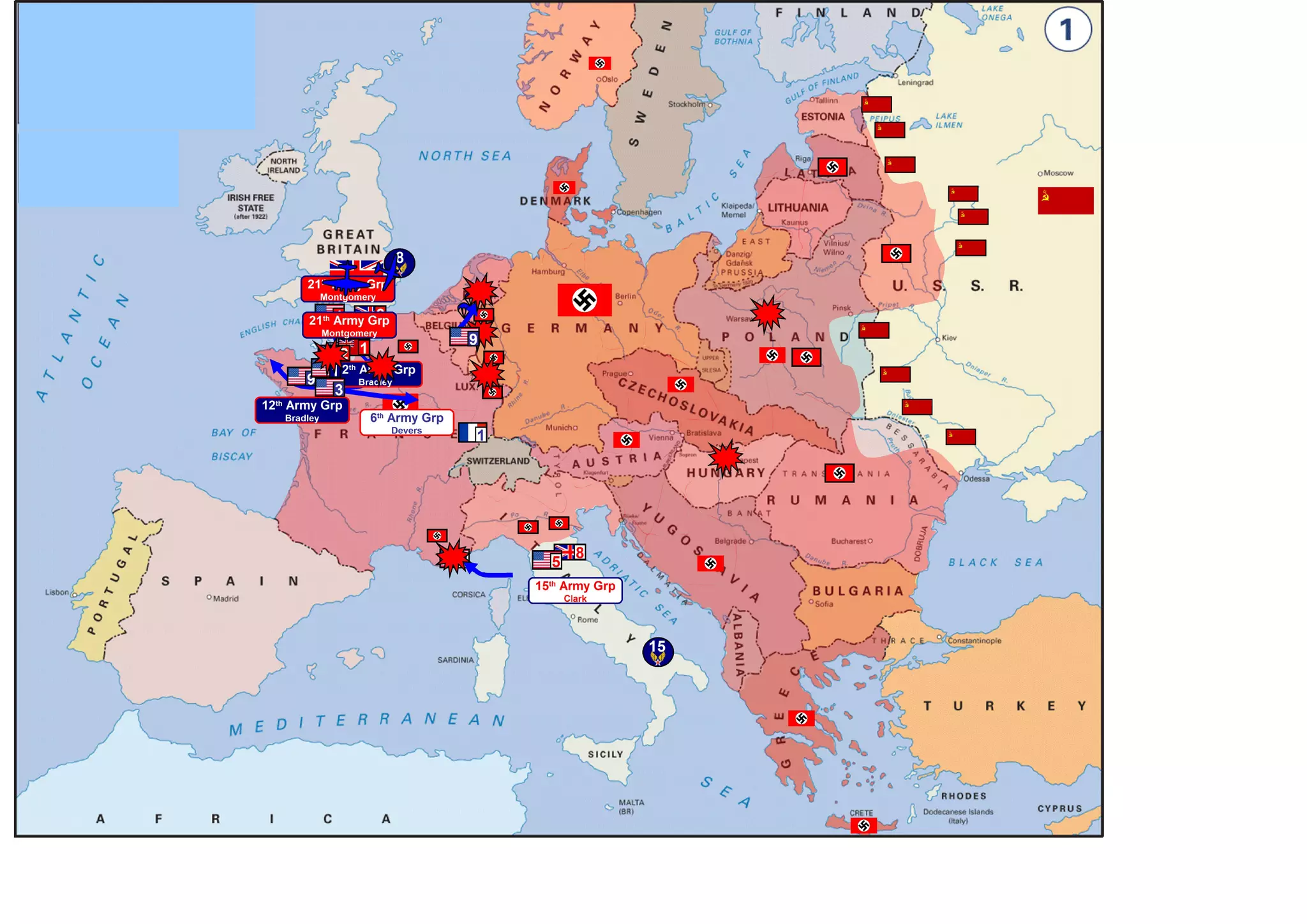 2ª Guerra Mundial com mapas (WW2 maps) | PDF | Death, Injury, or ...