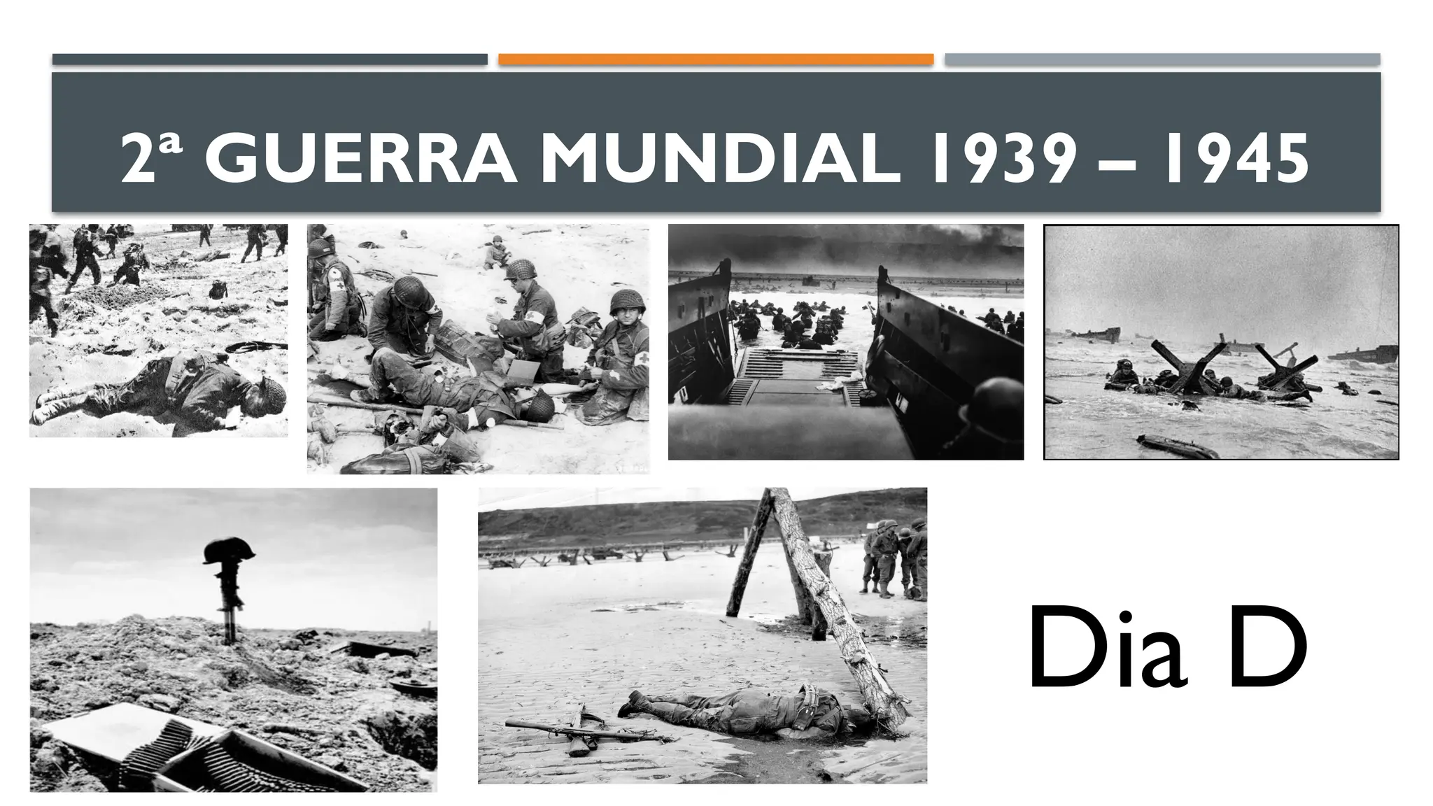 Slide explicando os principais pontos e fases da Segunda Guerra Mundial ...