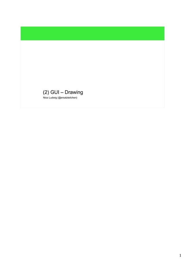 (2) gui drawing | PDF | Graphics Software | Computer Software and ...