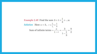 2h. Pedagogy of mathematics part II (numbers and sequence - ex 2.8) | PPT
