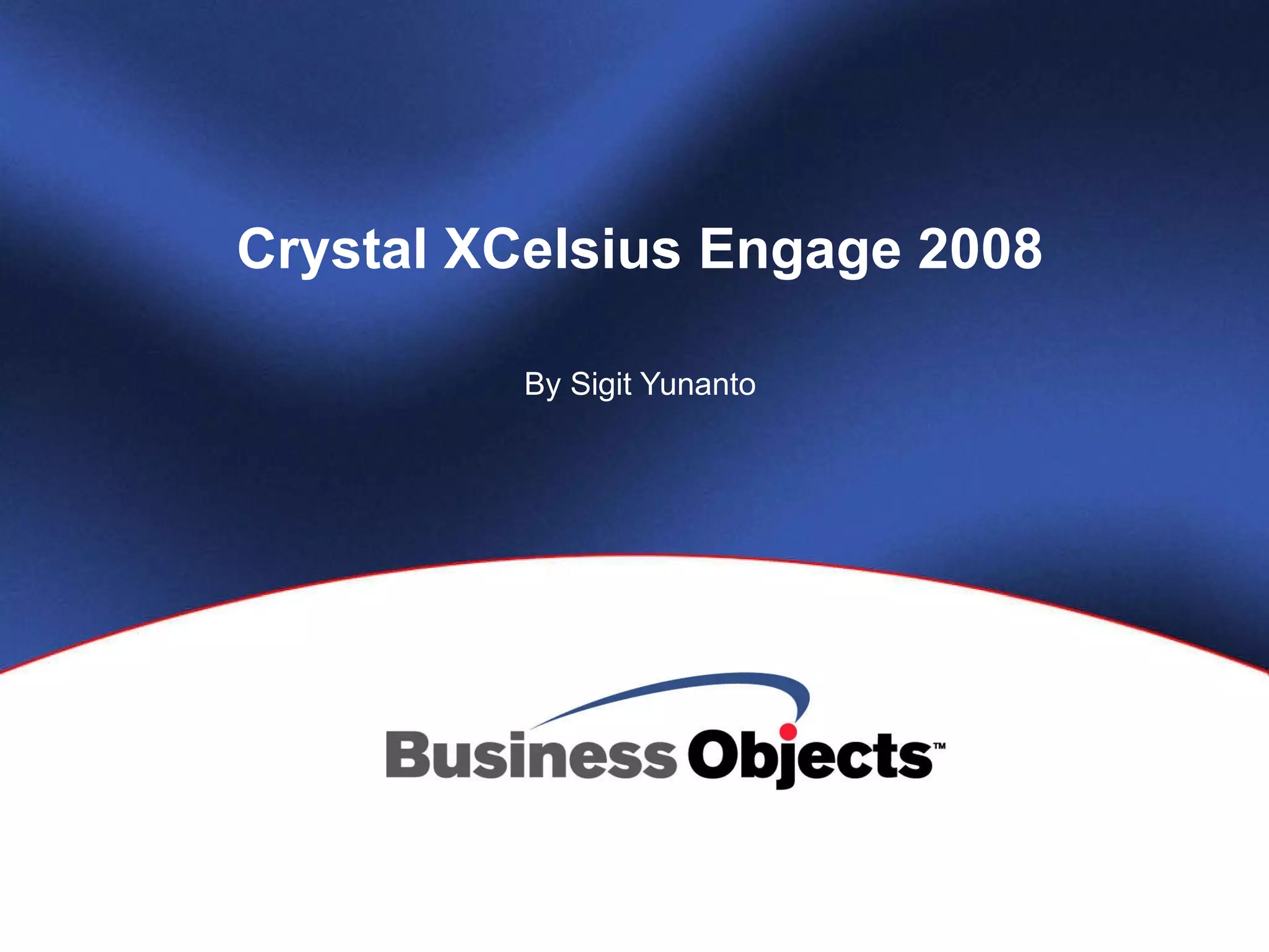 crystal xcelsius engage 2008 overview by dashboardcafe.com | Desktop Publishing | Computer ...