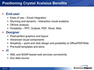 crystal xcelsius engage 2008 overview by dashboardcafe.com | Desktop Publishing | Computer ...
