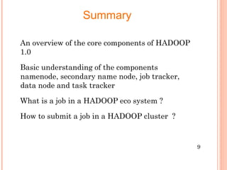 2 Hadoop 1.x presentation in understading .pptx | Free Download