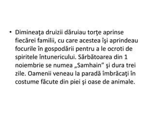 O scurtă prezentare despre halloween și importanța lor | PPTX