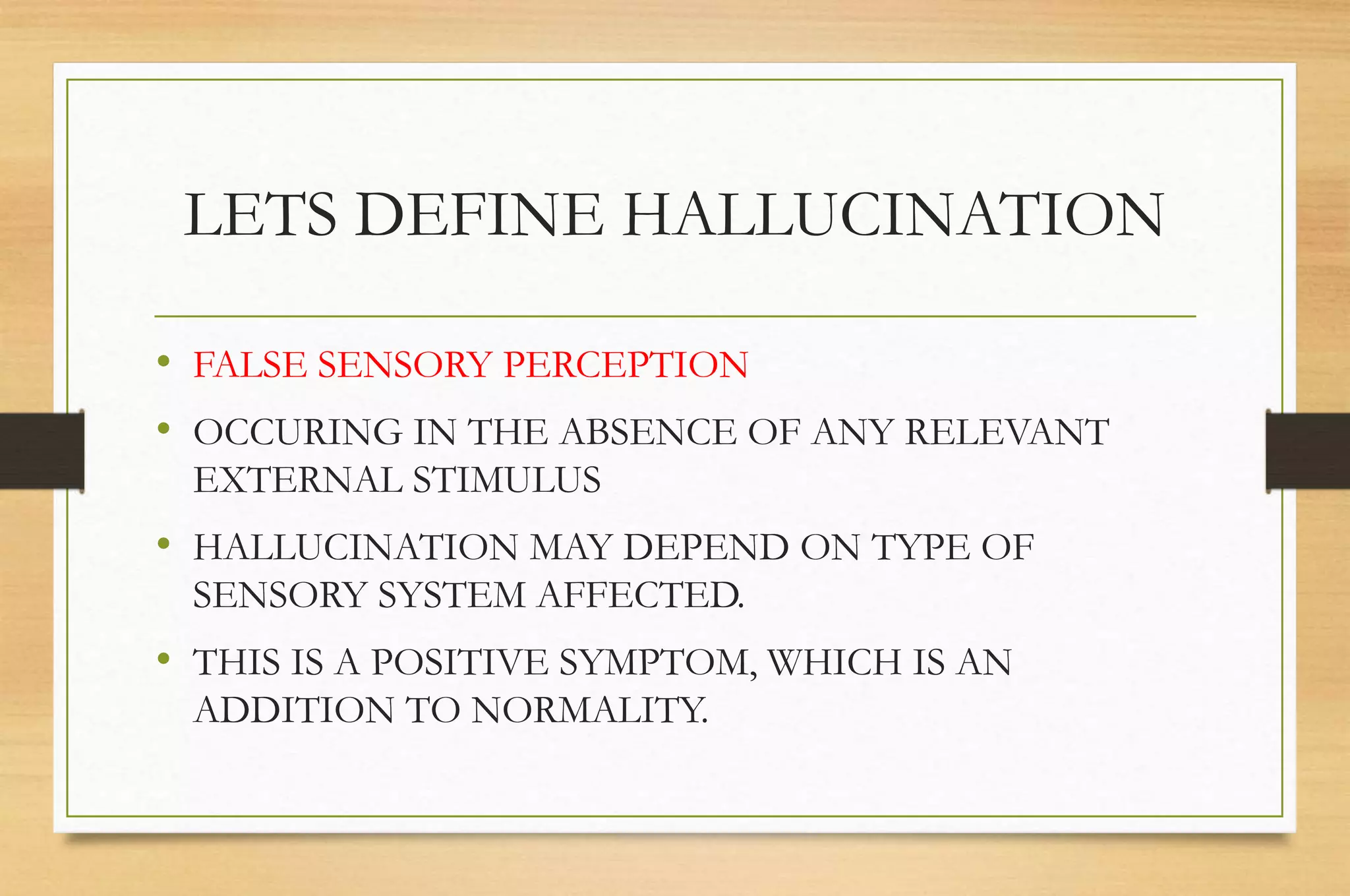 hallucination | PPTX