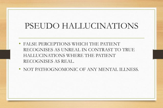 hallucination | PPTX