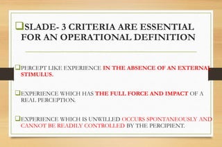 hallucination | PPTX